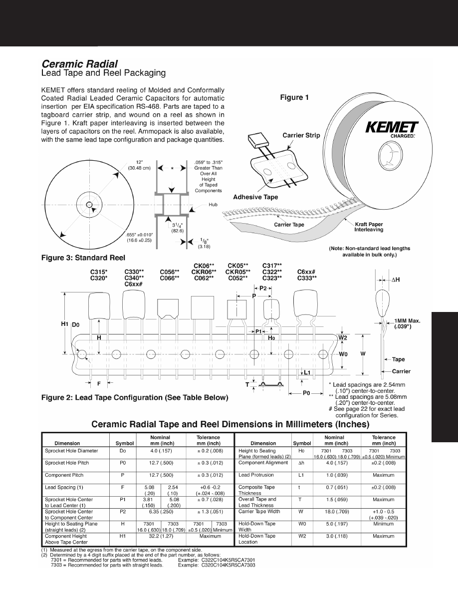 CK06BX105K Datasheet (PDF Download) 14/15 Page - KEMET